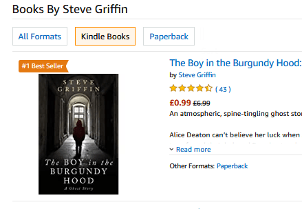 My Year in Writing - Steve Griffin